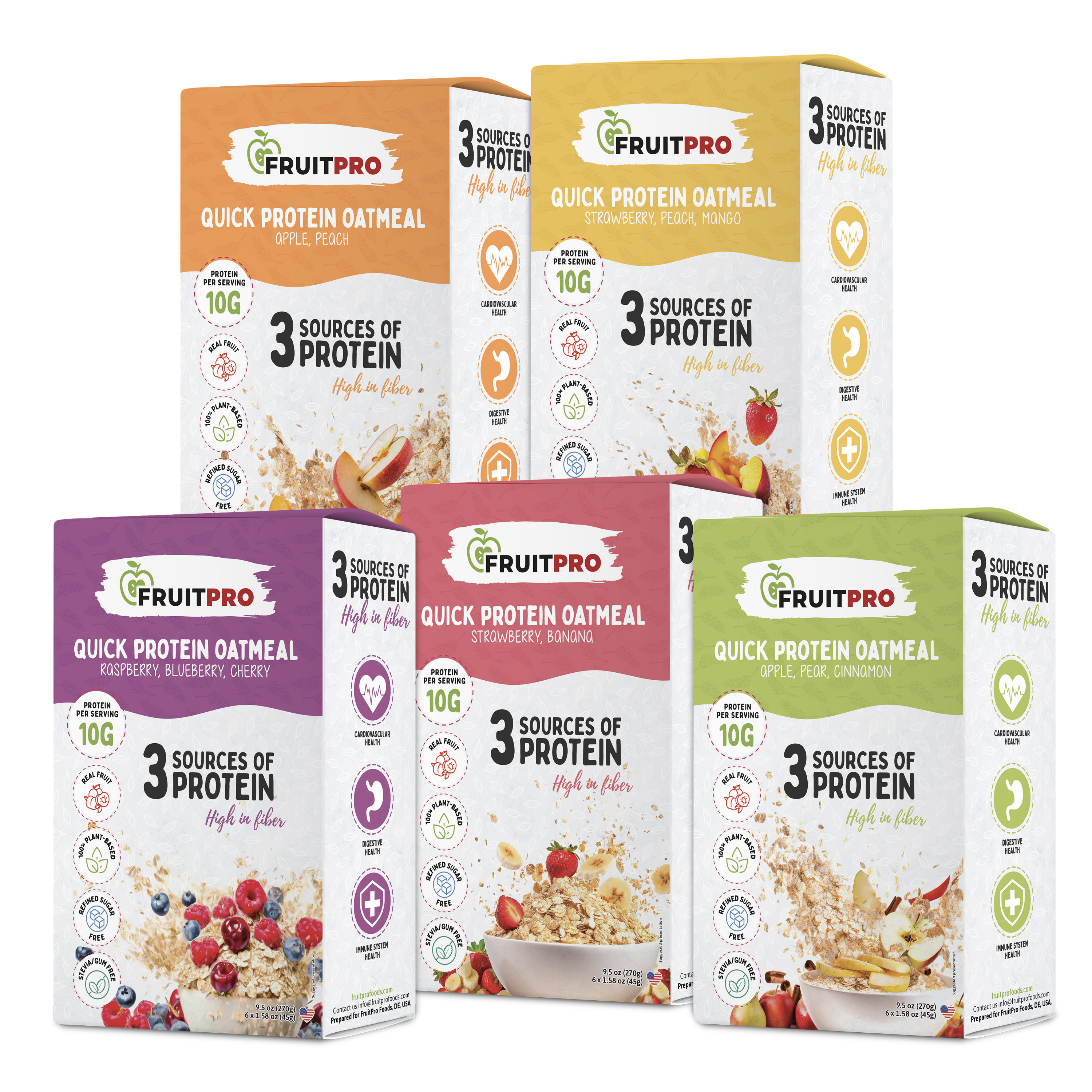 Protein Oatmeal (boxes) – FruitPro